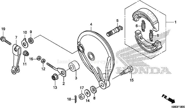 Rear Brake Panel – LAMBDA MOTORCYCLES